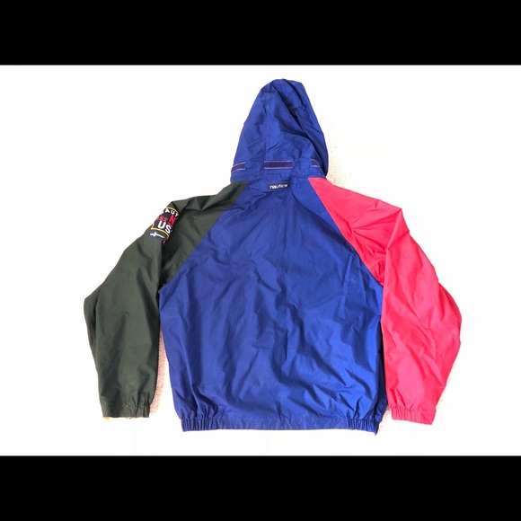 Nautica | Jackets & Coats | Rare Vintage Nautica Reversible Colorblock ...